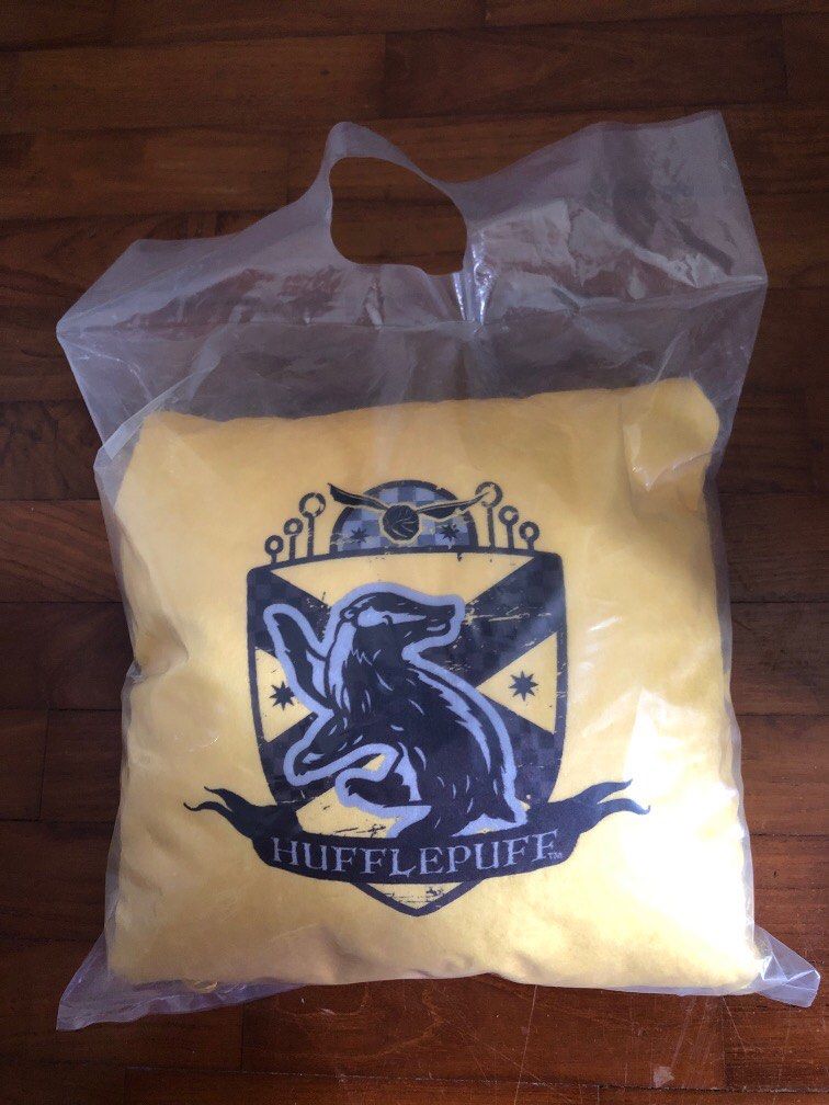 Harry Potter Pillow (Hufflepuff), Everything Else on Carousell