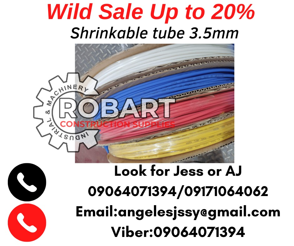 Heat Shrinkable Tube 3.5mm on Carousell