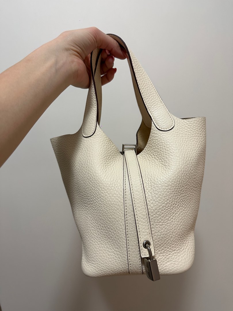 Hermes Picotin 18 nata, 名牌, 手袋及銀包 - Carousell