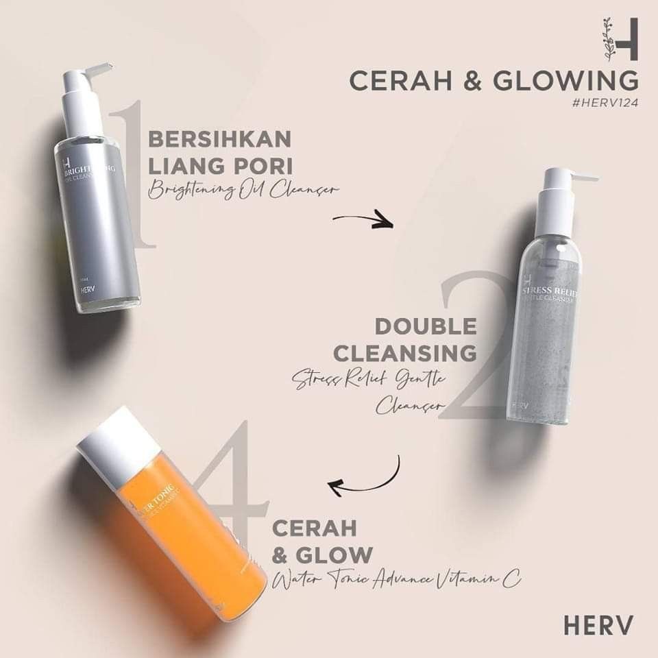Herv cleasaning range, Beauty & Personal Care, Face, Face Care on Carousell