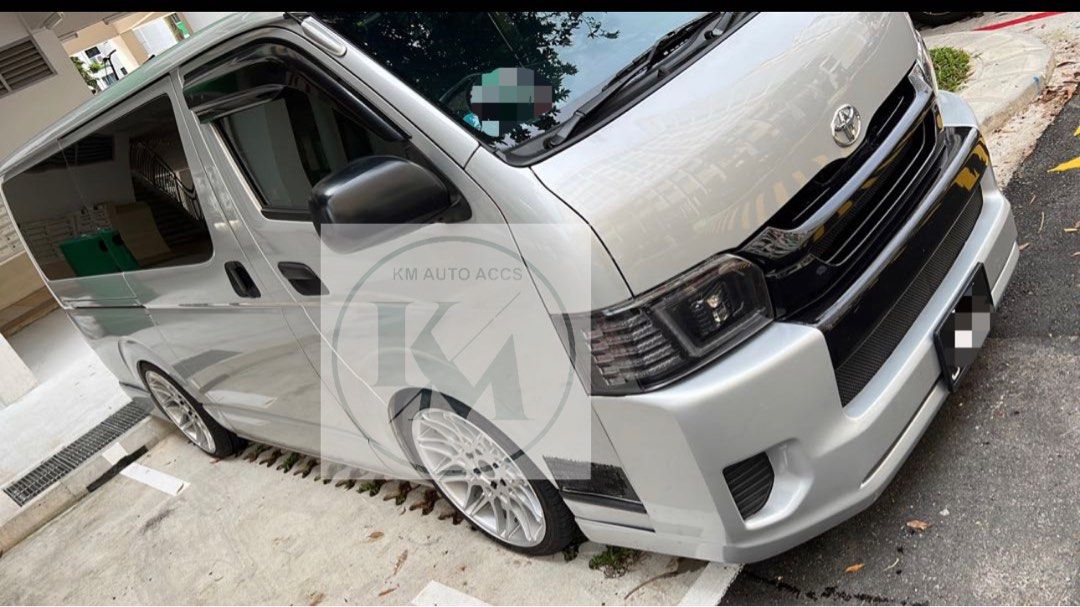 Hiace TSD Front Bumper with grill / Hiace Accessories, Car Accessories ...