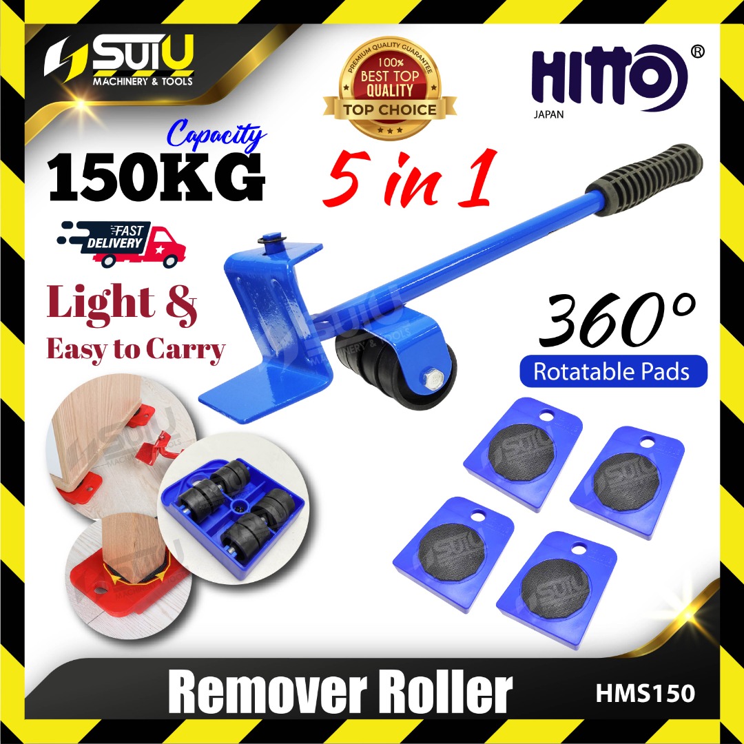 HITTO HMS150 / HMS-150 Remover Roller / Furniture Lifter Mover, Furniture & Home Living, Home ...