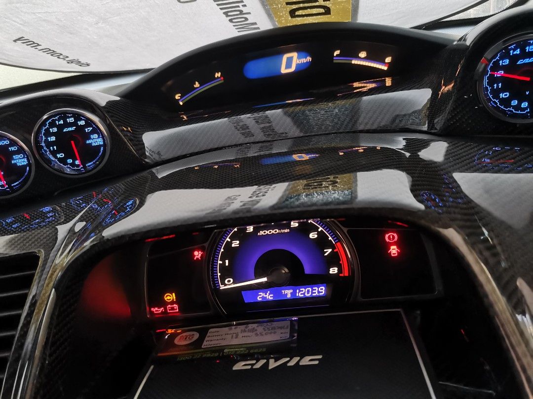 Honda Civic FD1 FD2 FD4 Original Speedo Meter, Car Accessories ...