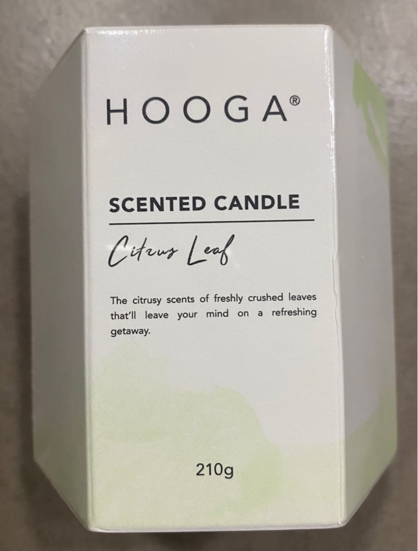 Hooga Candle, Furniture & Home Living, Home Fragrance on Carousell
