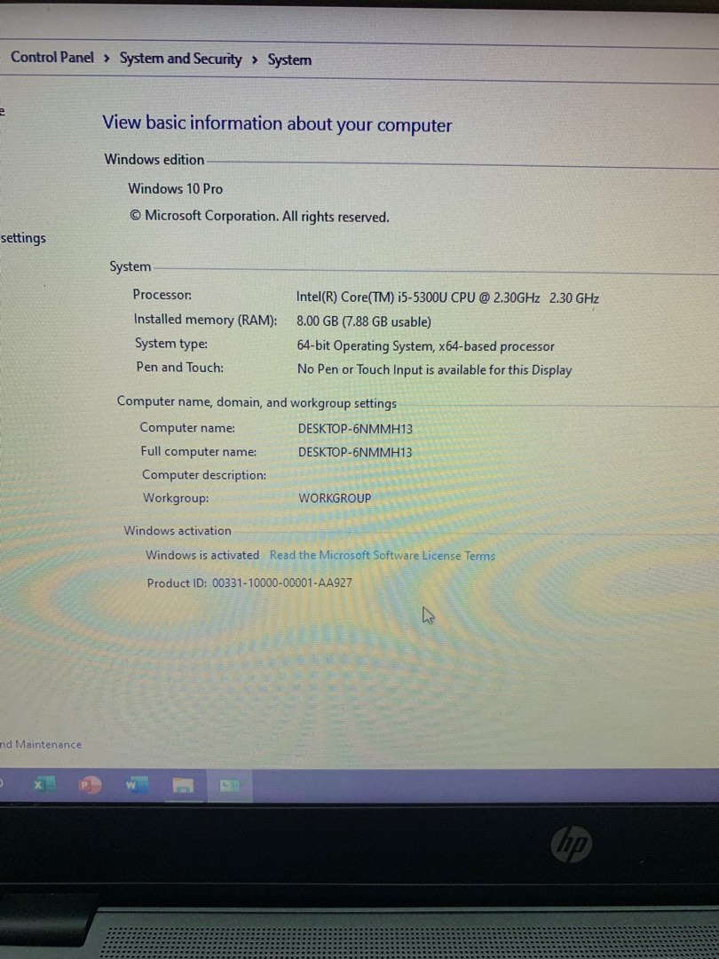 Hp Laptop Interl Core I Th Gen Computers Tech Laptops Notebooks On Carousell
