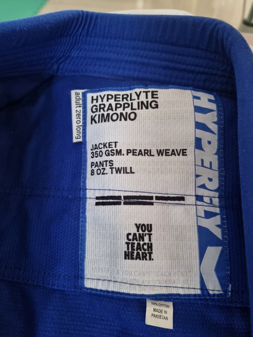 Hyperfly - Hyperlyte 2.5 BJJ Gi Royal Blue, Sports Equipment, Other ...
