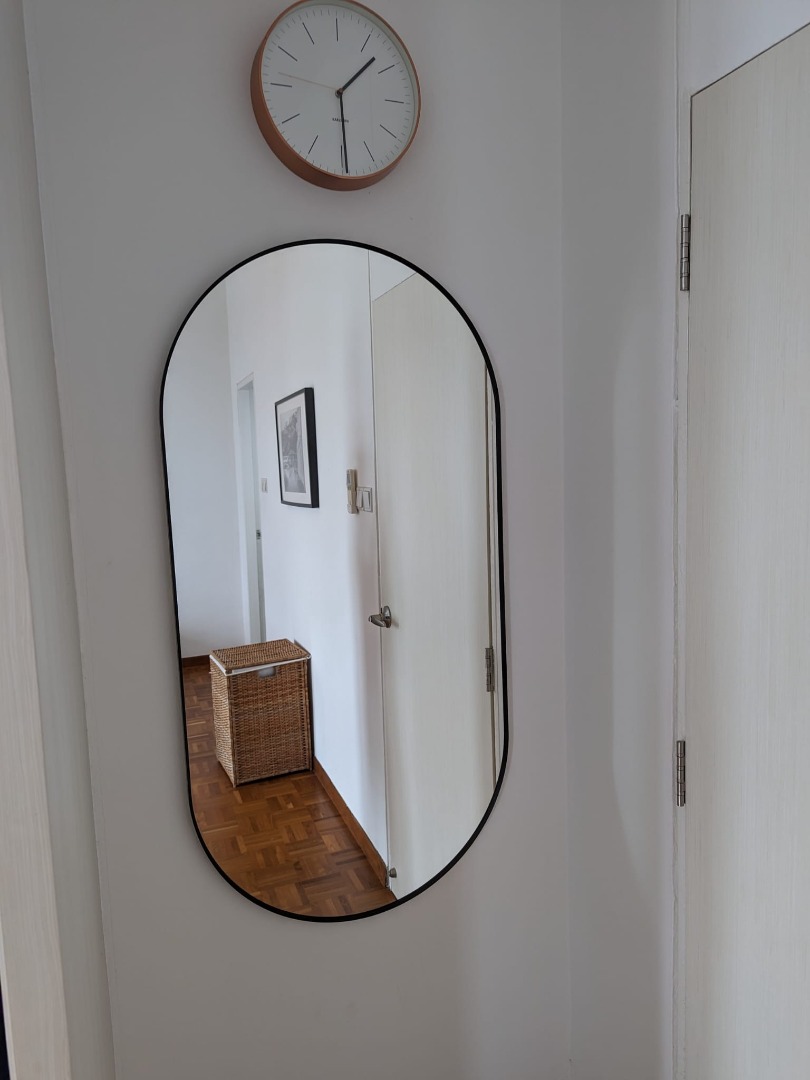Ikea Lindbyn Mirror (2 available), Furniture & Home Living, Home Decor ...