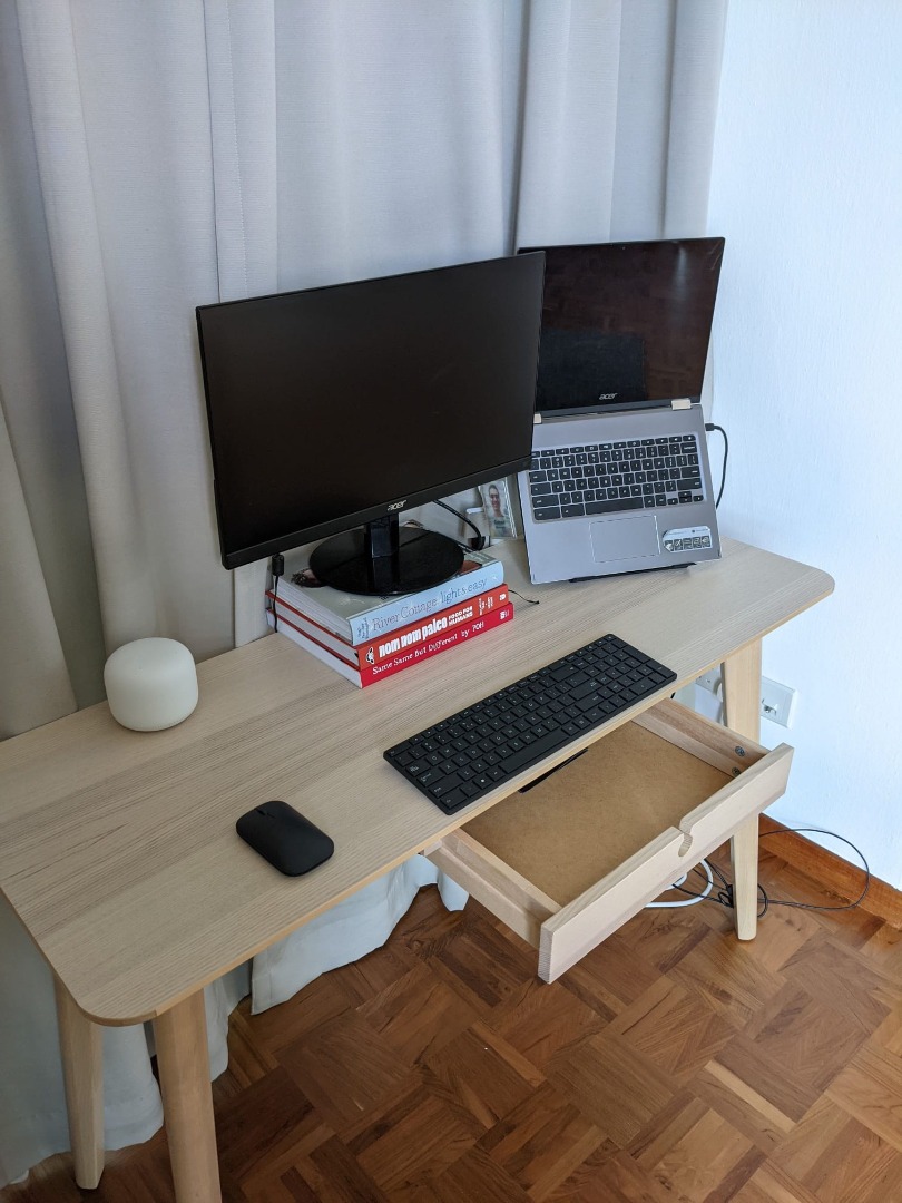 Ikea Lisabo desk, Furniture & Home Living, Furniture, Tables & Sets on ...