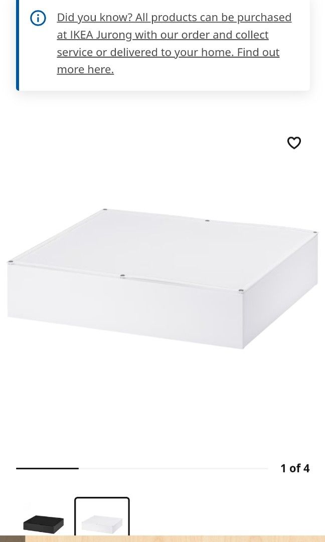 IKEA Storage Box, Furniture & Home Living, Furniture, Shelves, Cabinets ...