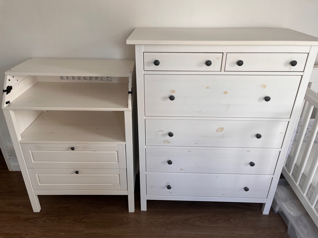 IKEA Sundvik and Hemnes 6 Drawer, Furniture & Home Living, Furniture ...