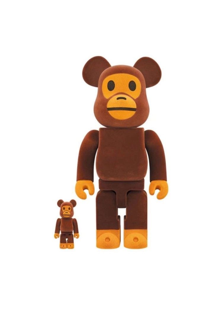 [In-stock] Baby Milo Bearbrick Flocky 400% + 100%, Hobbies & Toys, Toys ...