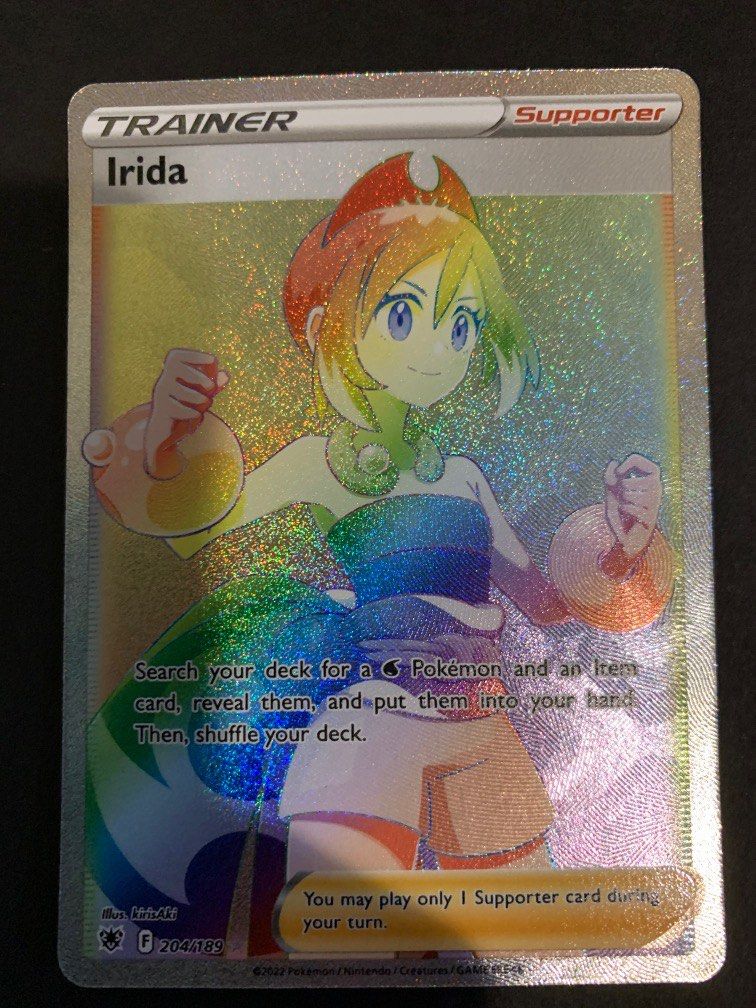 Irida full art rainbow, Hobbies & Toys, Toys & Games on Carousell