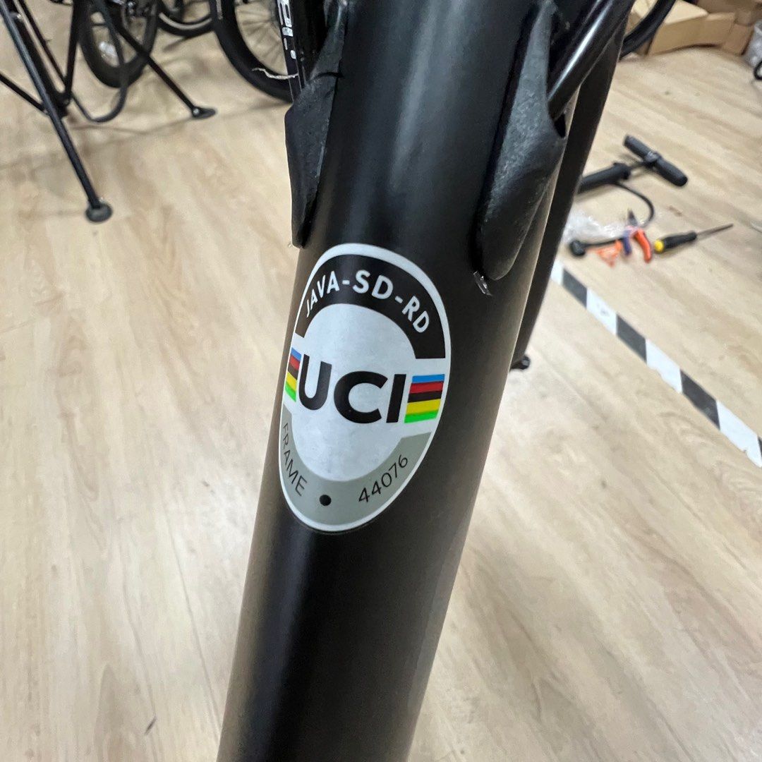 Java siluro 3 road bike shimano sora carbon fiber fork racing bicycle ...