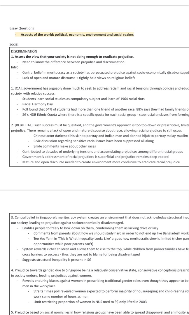 JC GP NOTES PAPER 1, Hobbies & Toys, Books & Magazines, Assessment ...