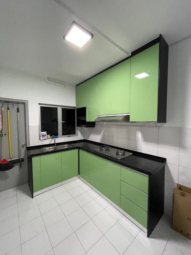 Kabinet Dapur /Kitchen Cabinet/Melamine/Blockboard/Foamboard/Quartz ...