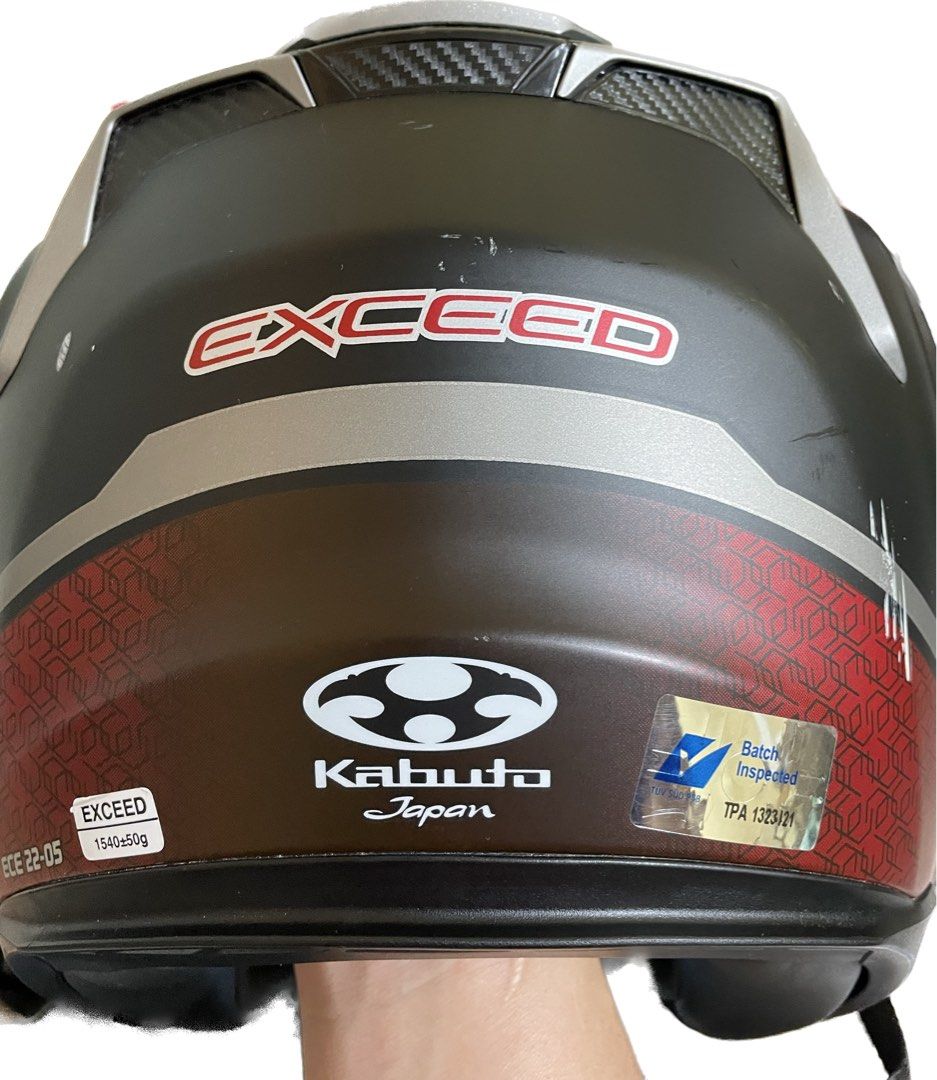 kabuto helmets, Motorcycles, Motorcycle Accessories on Carousell