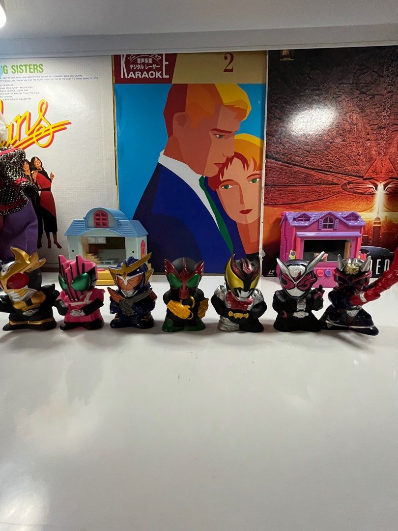 Kamen Rider Collection Figures set 2, Hobbies & Toys, Memorabilia ...
