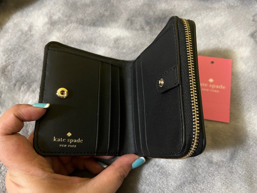 Kate Spade Natalia Bifold Small Wallet, Women's Fashion, Bags & Wallets ...