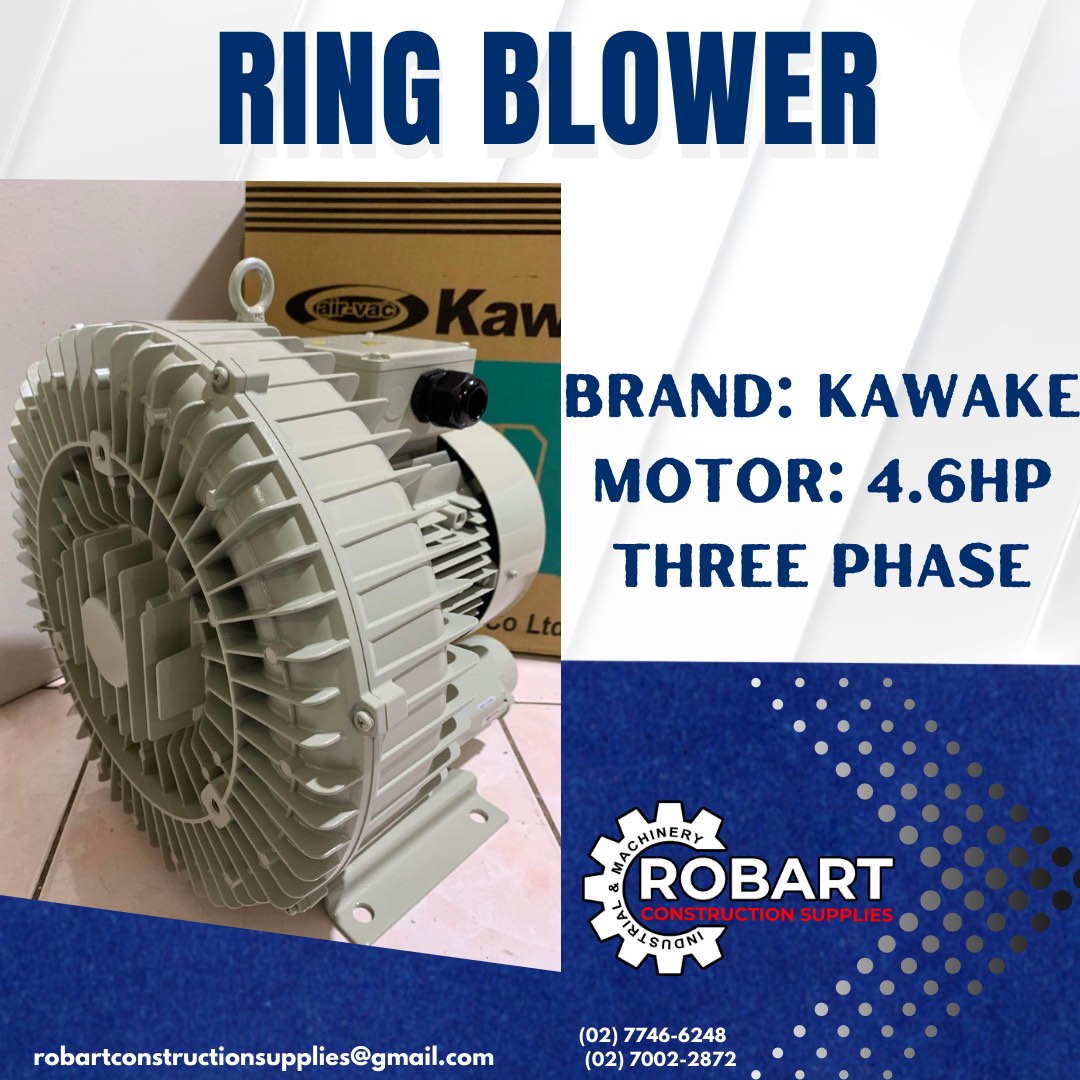 Kawake Ring Blower, Commercial & Industrial, Industrial Equipment on Carousell