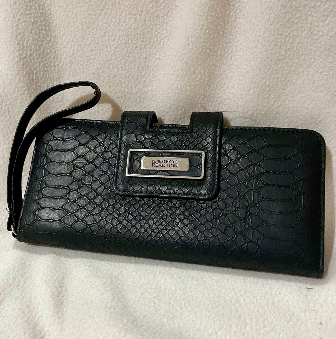 Authentic Kenneth Cole Reaction Tab Clutch with Strap #KEMASRAYA, Women ...
