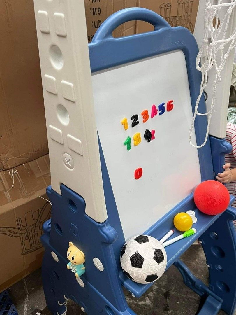 Kids Study Table White Board Multifunction, Babies & Kids, Baby Nursery ...