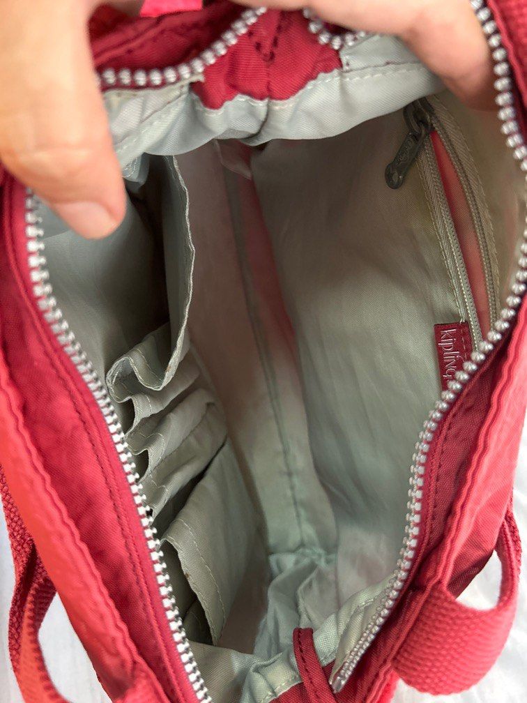 Kipling Bag Maroon, Women's Fashion, Bags & Wallets, Shoulder Bags on ...