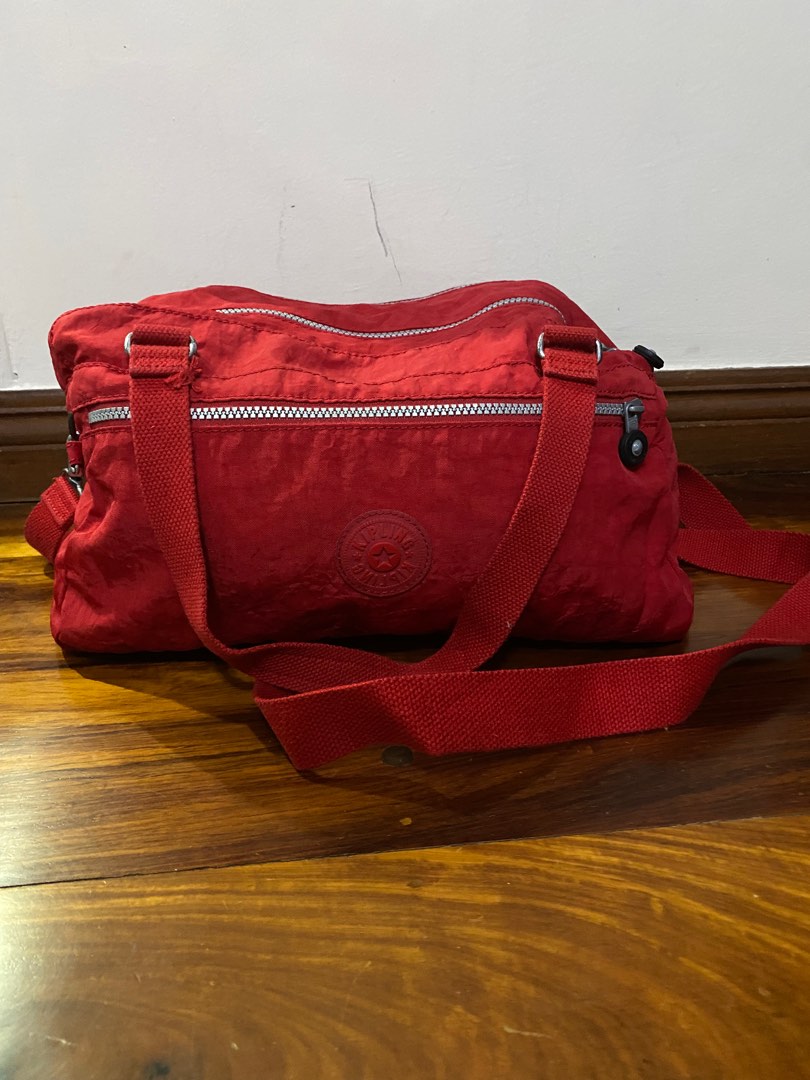 Kipling Red Shoulder/Sling bag on Carousell