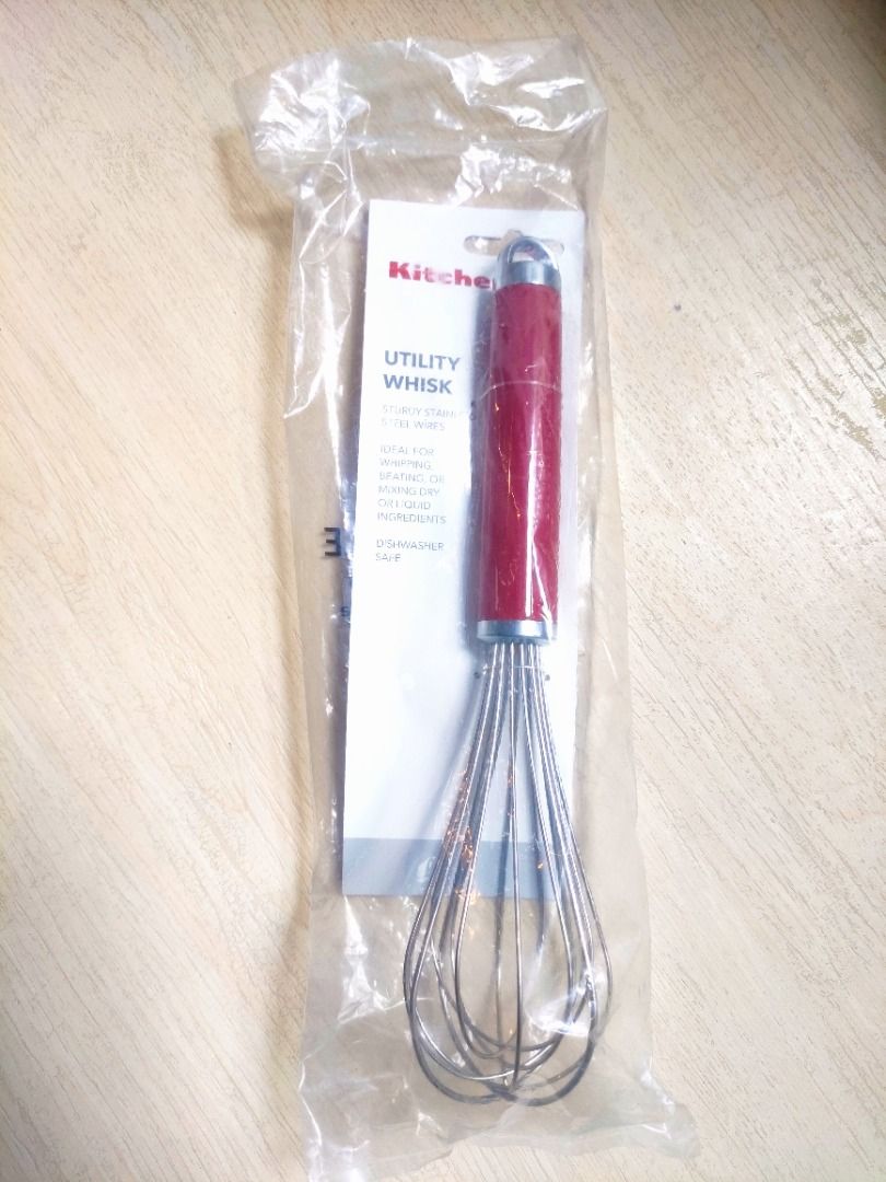 KitchenAid Core Whisk - Red, Furniture & Home Living, Kitchenware ...