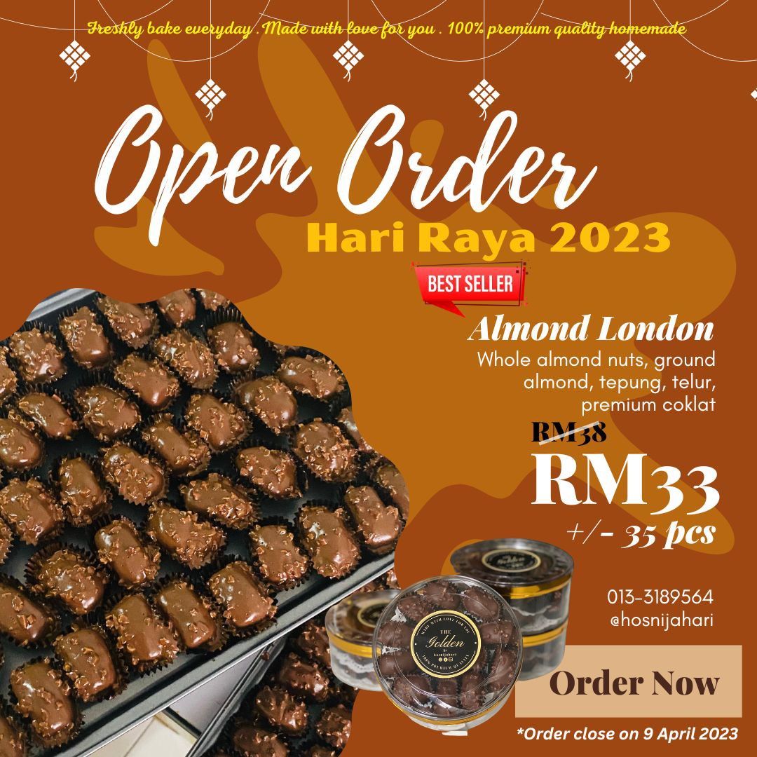 Kuih Raya Homemade Premium, Food & Drinks, Homemade Bakes on Carousell