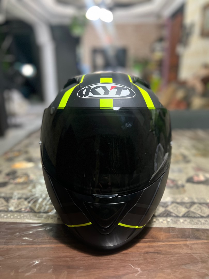 KYT Modular helmet, Motorcycles, Motorcycle Accessories on Carousell