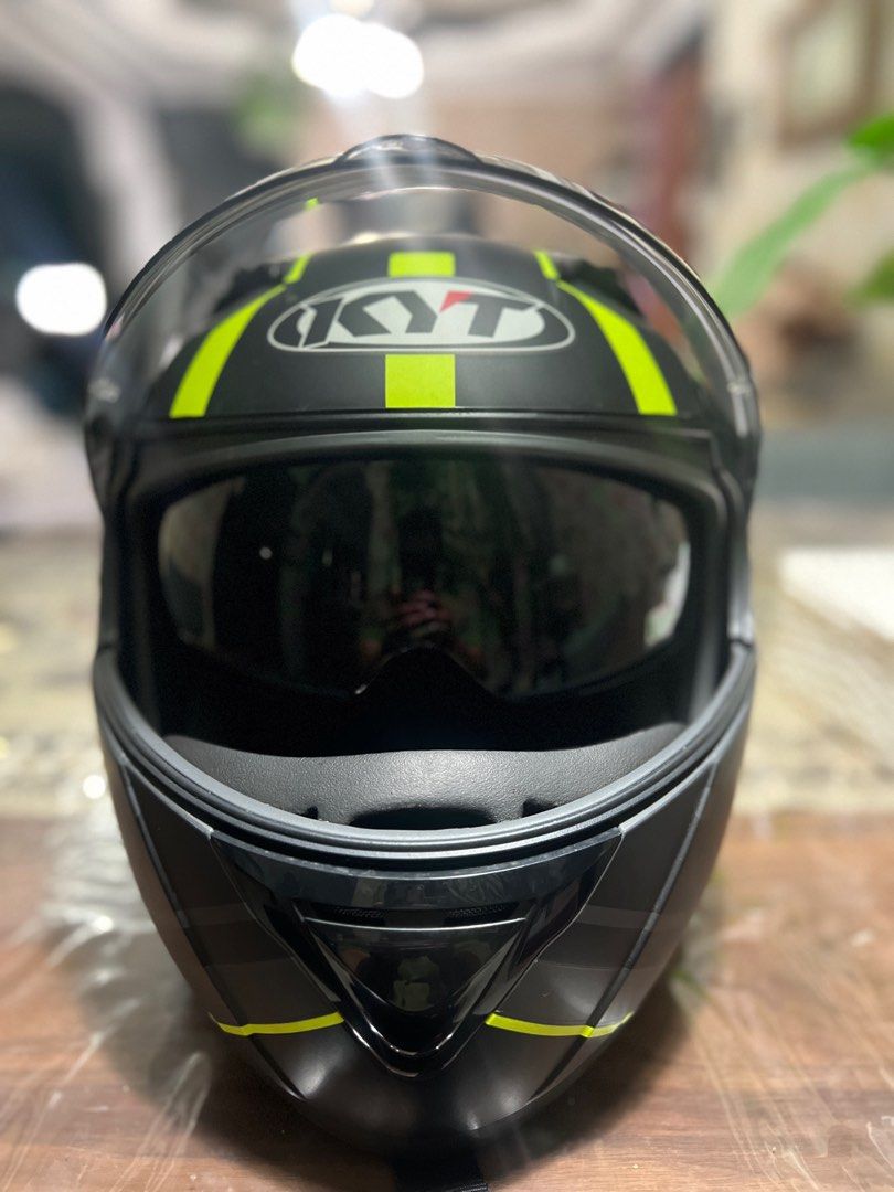 KYT Modular helmet, Motorcycles, Motorcycle Accessories on Carousell