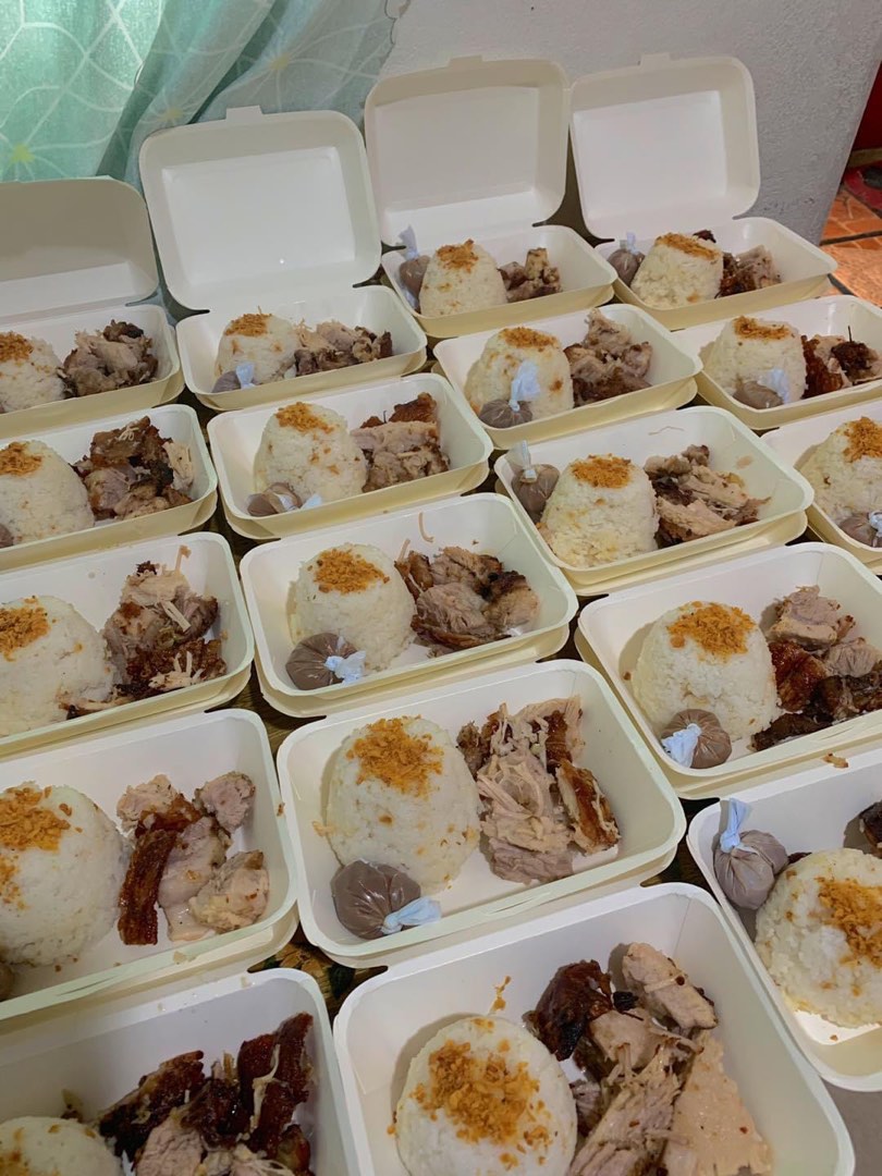 Lechon belly meal, Food & Drinks, Packaged & Instant Food on Carousell