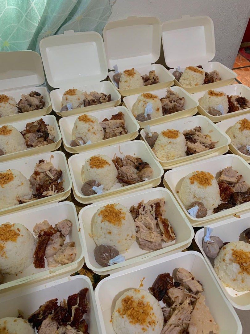 Lechon belly meal, Food & Drinks, Packaged & Instant Food on Carousell