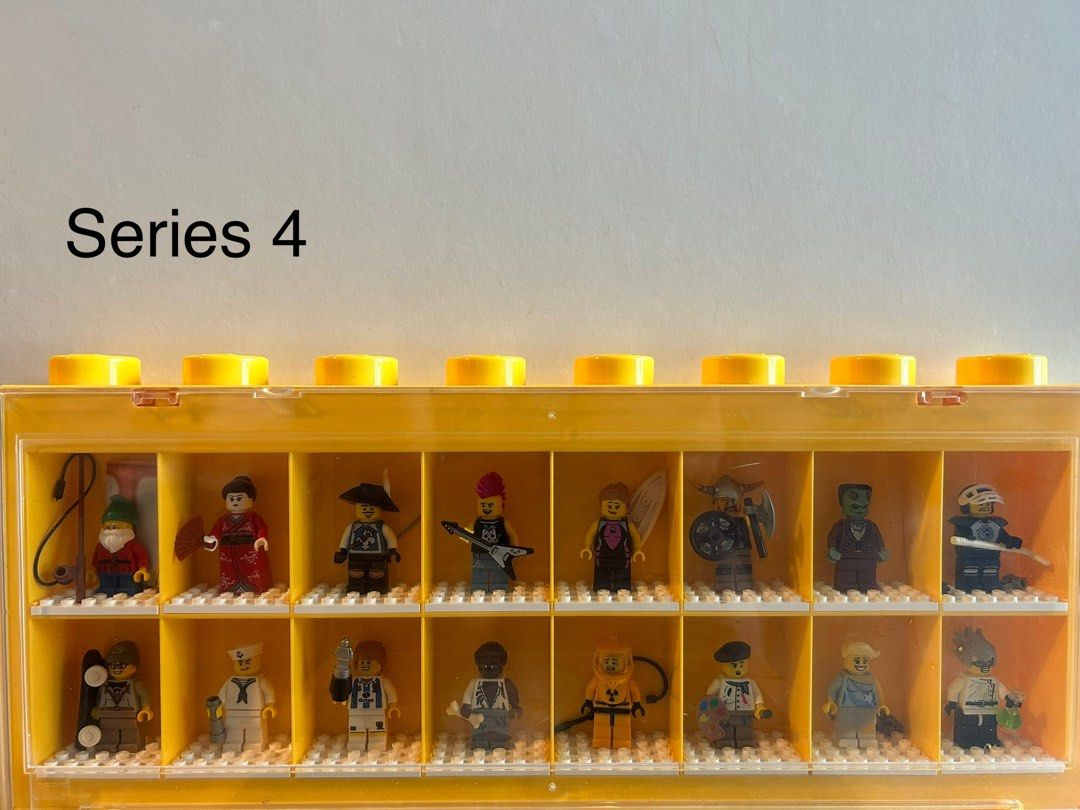 Lego Minifig Series 4 in Lego Display Case, Hobbies & Toys, Memorabilia ...