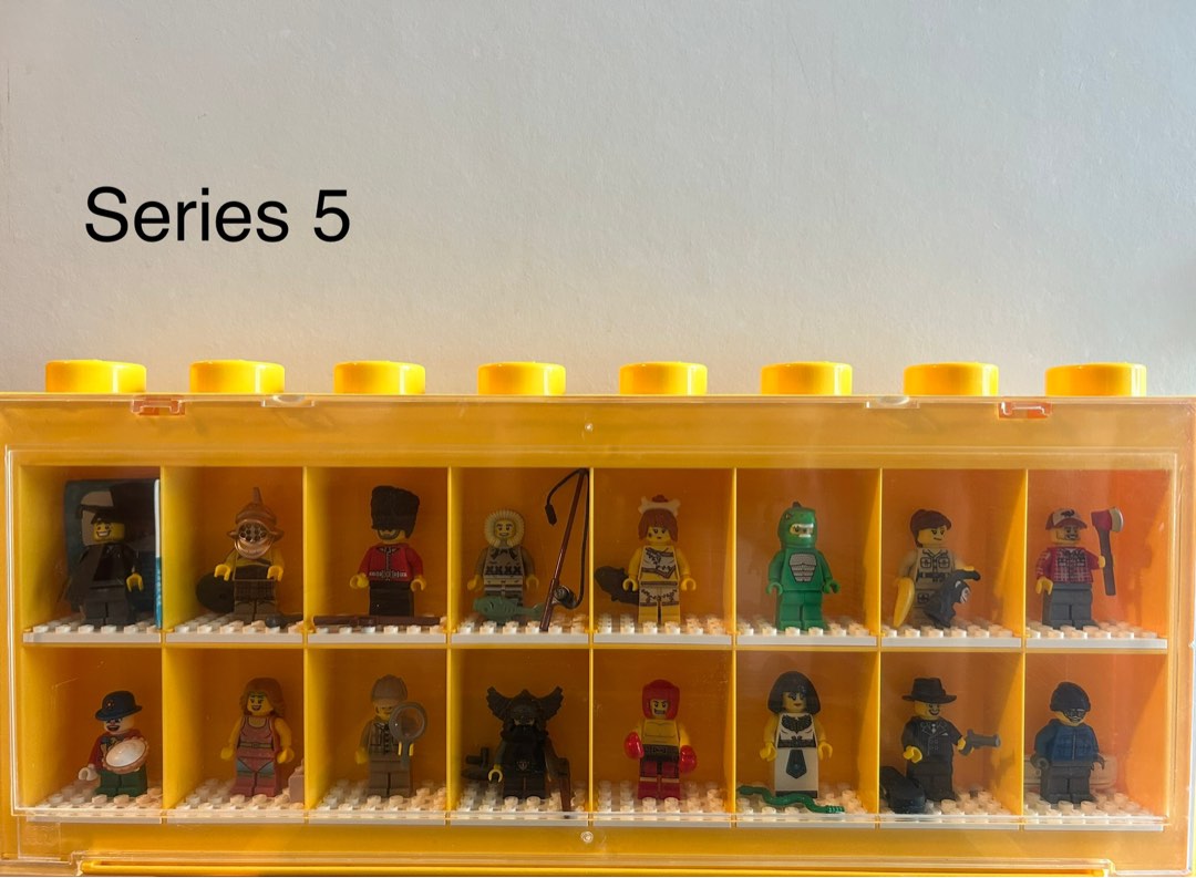 Lego Minifig Series 5 in Lego Display Case, Hobbies & Toys, Memorabilia ...