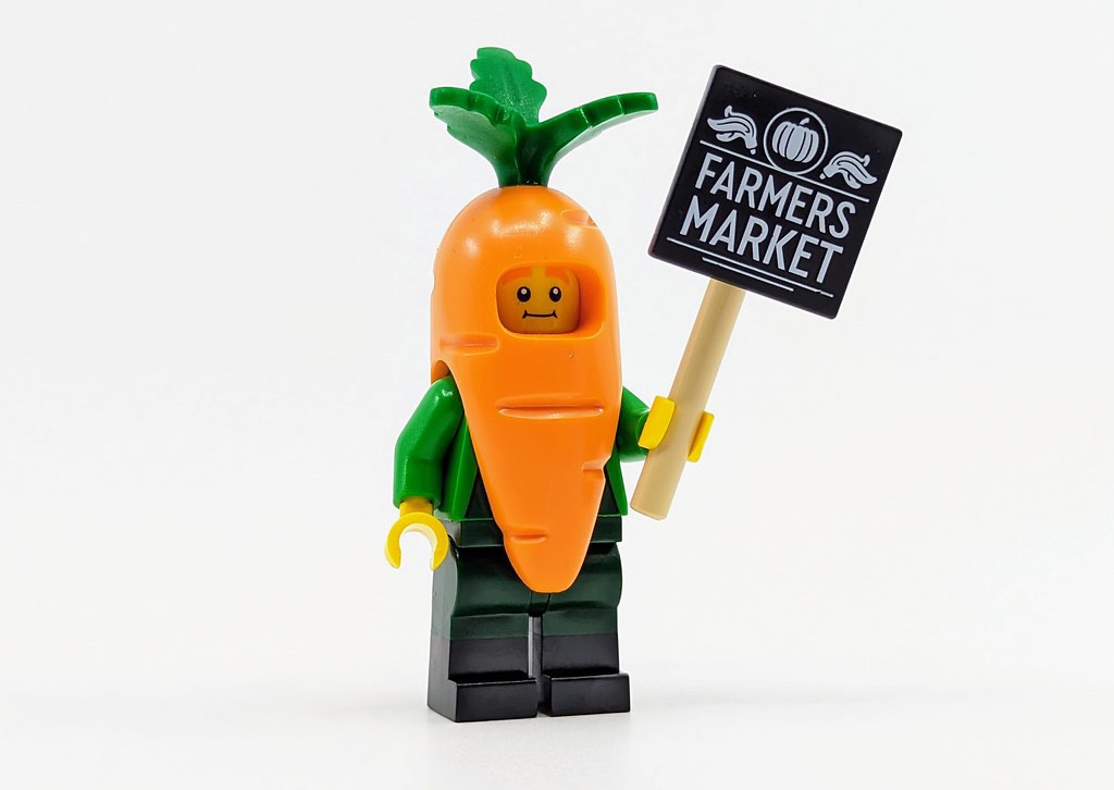 Lego Minifigures 71037 series 24: Carrot Man, Hobbies & Toys, Toys ...