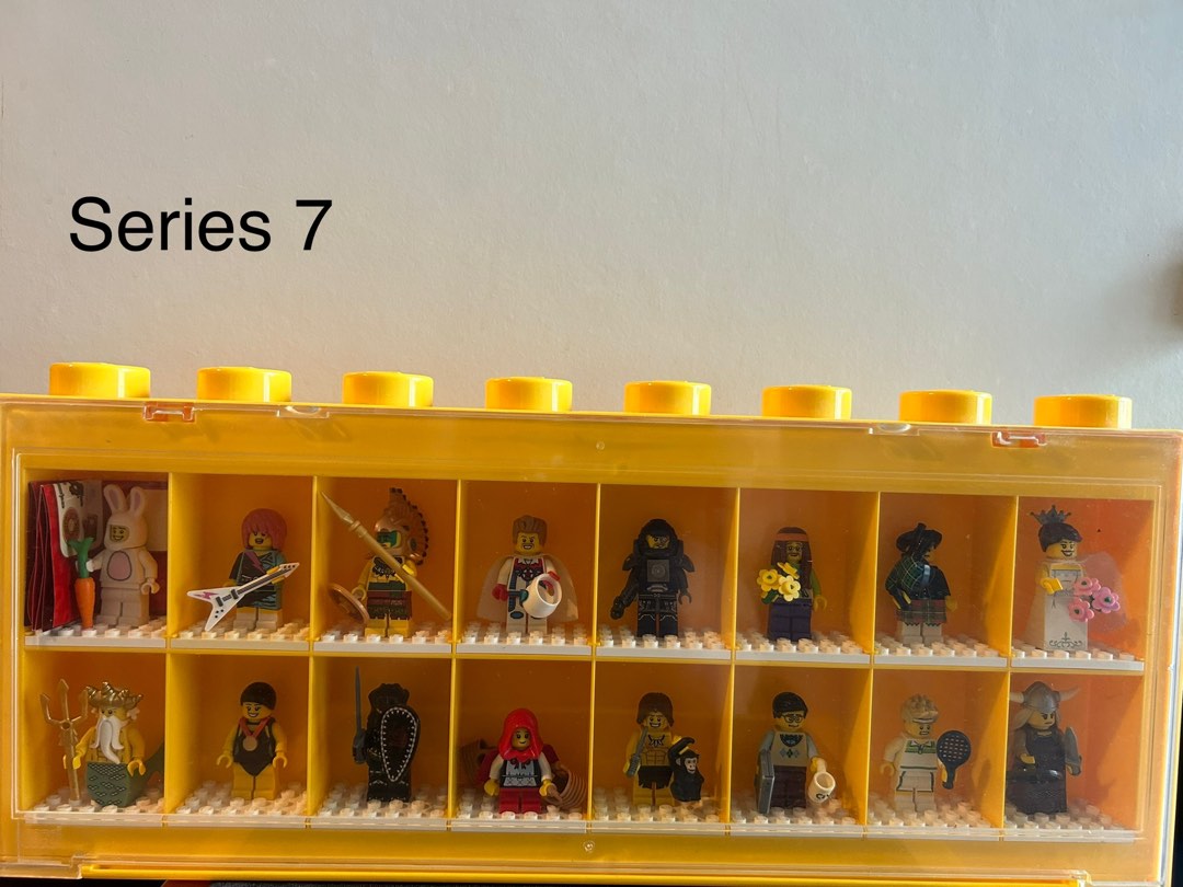 Lego Series 7 with Lego Display Case, Hobbies & Toys, Memorabilia ...