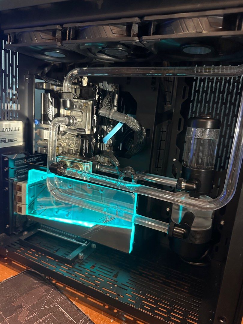 Lian Li Custom Built Desktop with water cooling loop, Computers & Tech ...