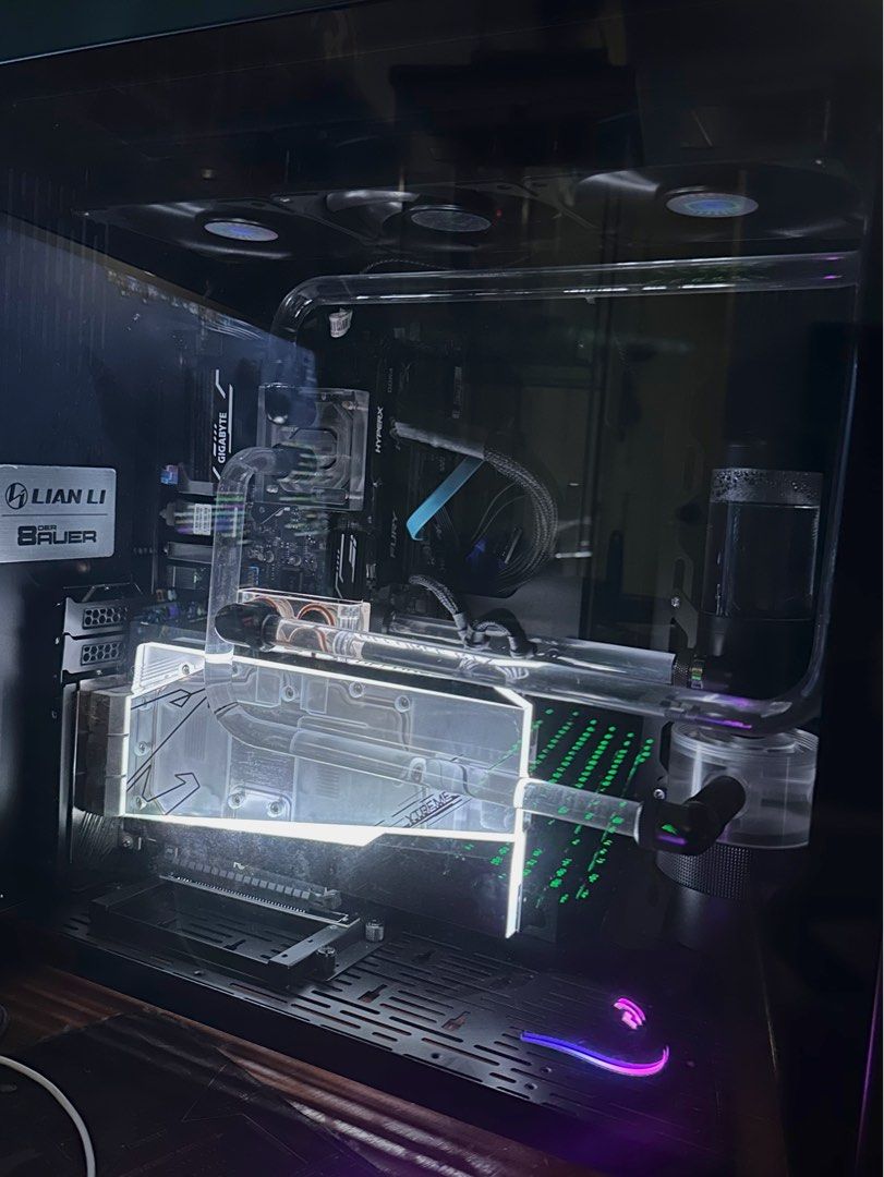 Lian Li Custom Built Desktop with water cooling loop, Computers & Tech ...