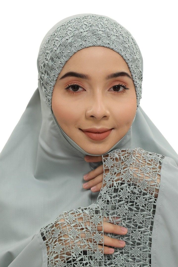 Liany by Telekung Siti Khadijah Original, Women's Fashion, Muslimah ...