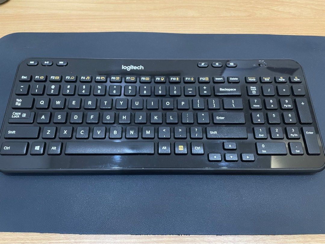 Logitech K360 Wireless Keyboard, Computers & Tech, Parts & Accessories ...