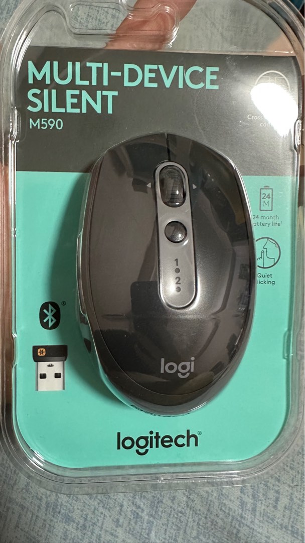 Logitech M590 Silent Wireless Mouse, Computers & Tech, Parts ...