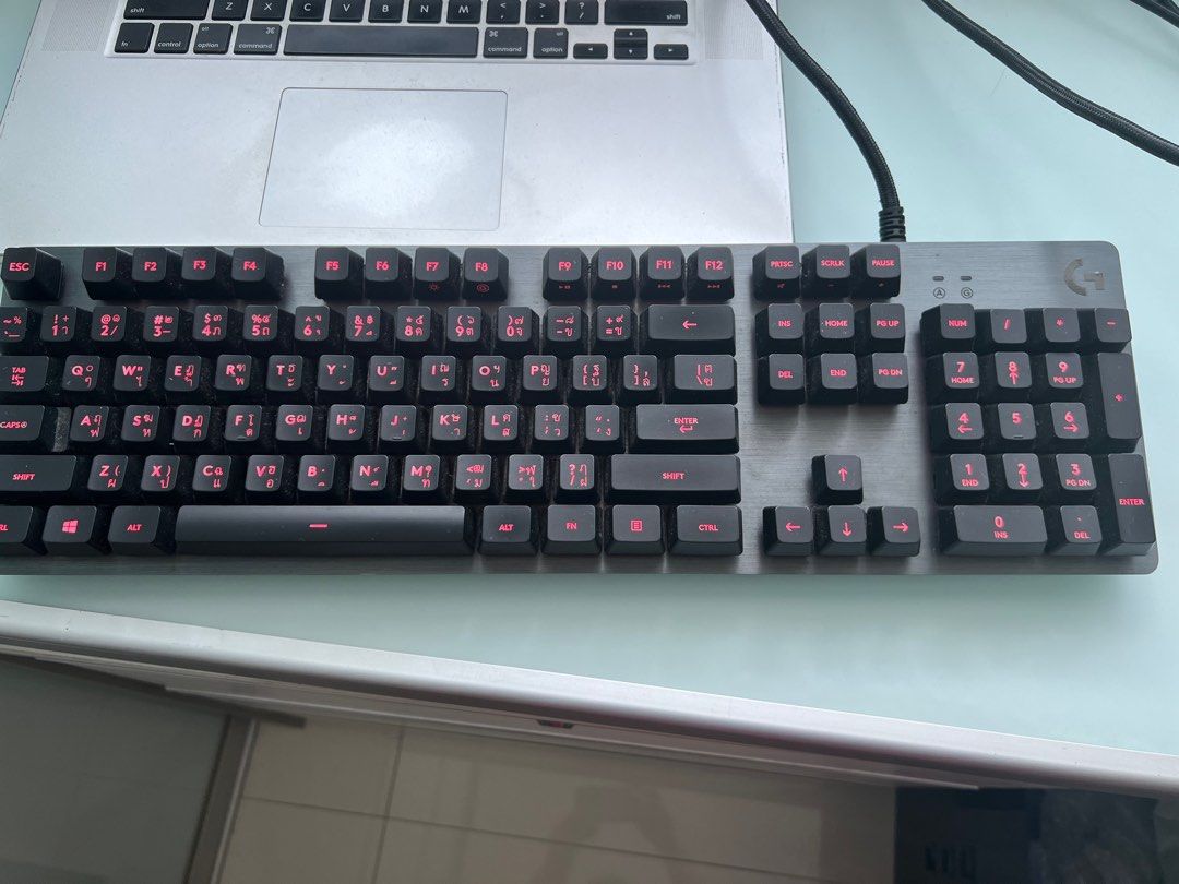 G413 Carbon Logitech Red Lit Mechanical Gaming Keyboard, Computers & Tech, Parts & Accessories ...