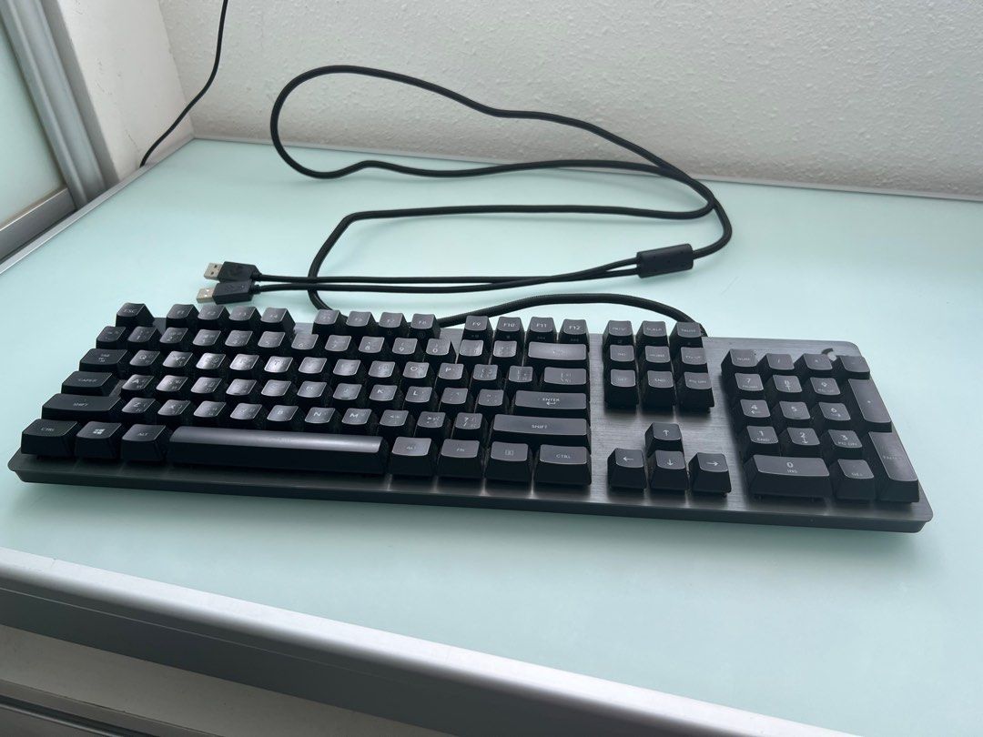 G413 Carbon Logitech Red Lit Mechanical Gaming Keyboard, Computers ...