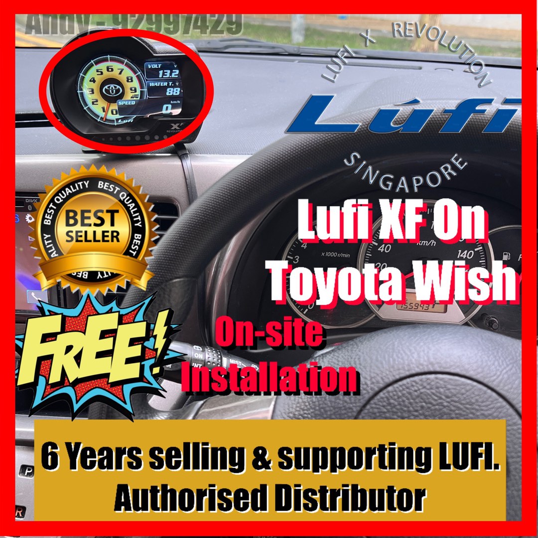 Lufi XF [Official International English Set] on Toyota Wish Obd Obd 2 ...