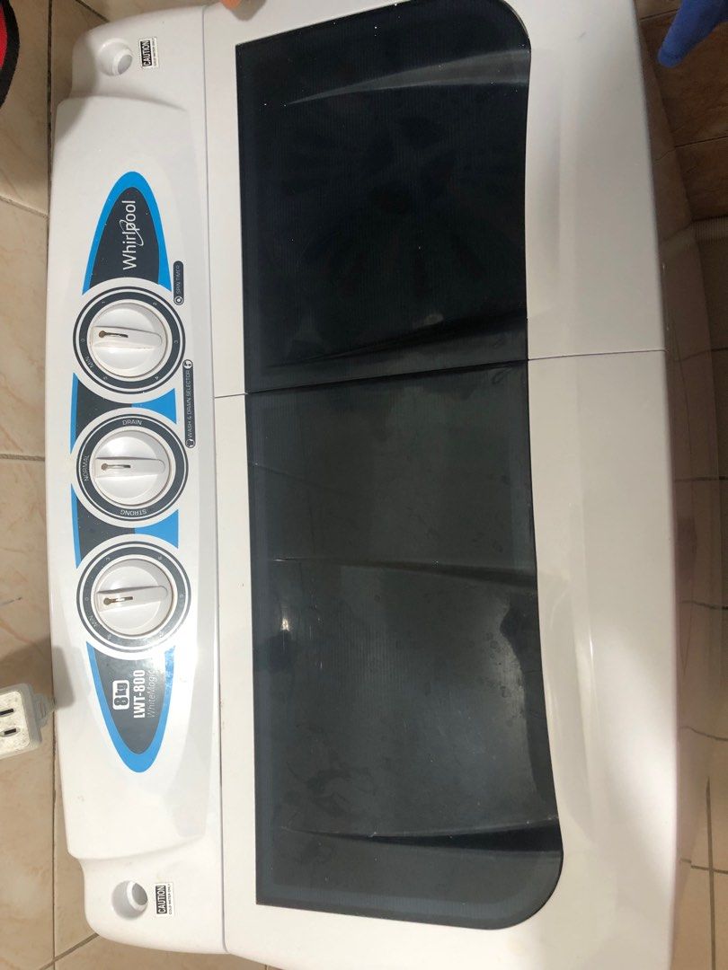 LWT- 800 8kg Whirlpool Washing Machine, TV & Home Appliances, Washing ...