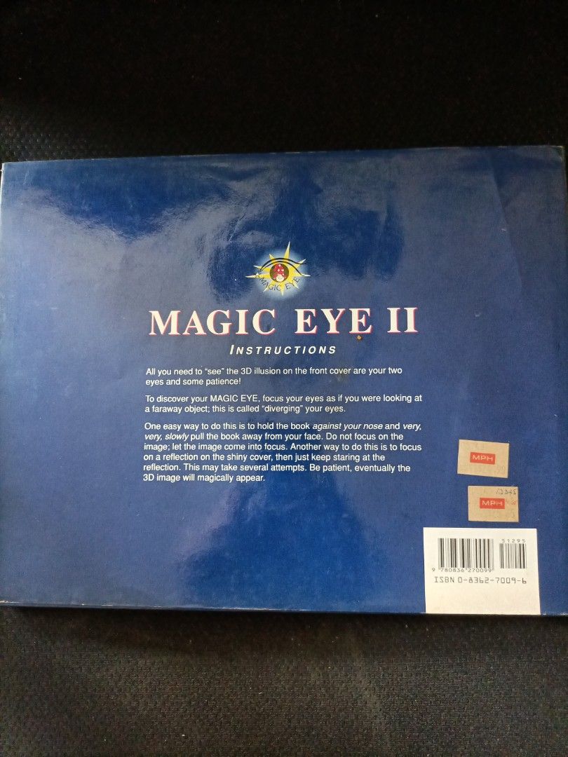 Magic Eye II - Now You See It..., Hobbies & Toys, Books & Magazines ...