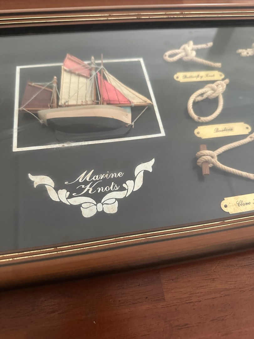 Nautical Marine Knots Wall Picture, Hobbies & Toys, Memorabilia ...
