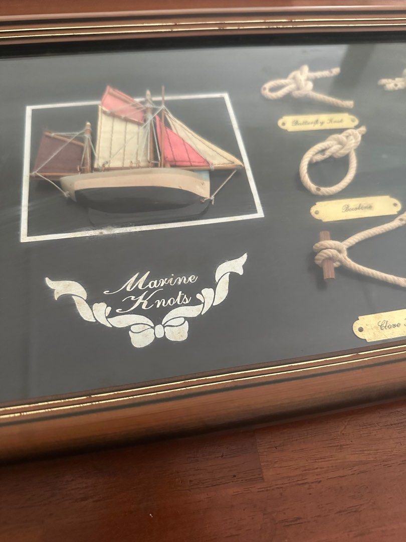 Nautical Marine Knots Wall Picture, Hobbies & Toys, Memorabilia ...