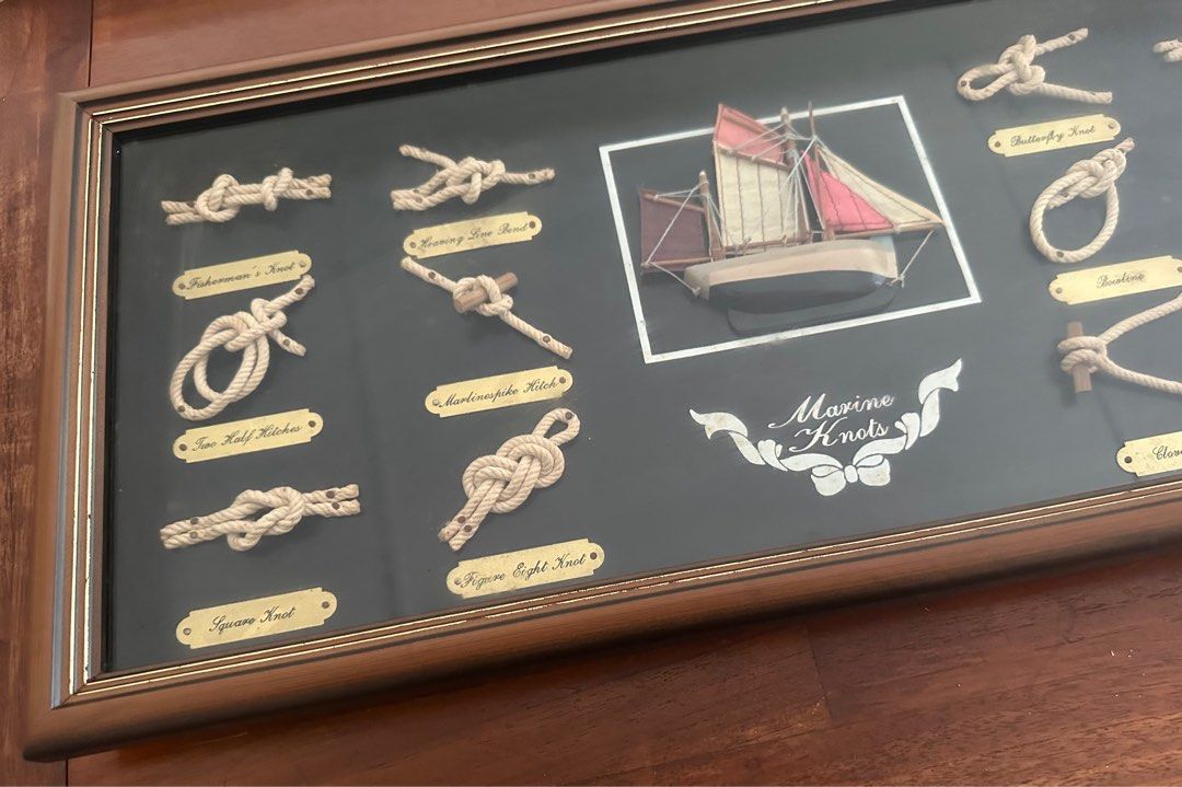 Nautical Marine Knots Wall Picture, Hobbies & Toys, Memorabilia ...
